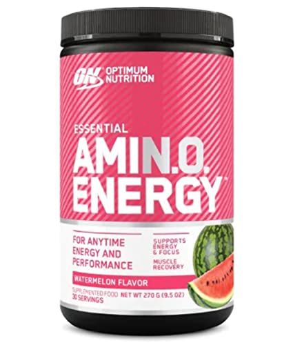 Optimum Nutrition Essential AMIN.O. Energy, Green Apple, 9.5 oz (270 g)