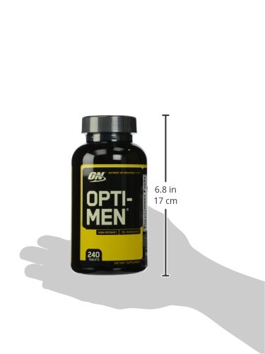 Optimum Nutrition Opti-Men Daily Multivitamin Supplement, 240 Count