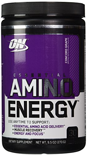 Optimum Nutrition Essential Amino Energy Concord Grape - 30 Servings, 9.5 oz