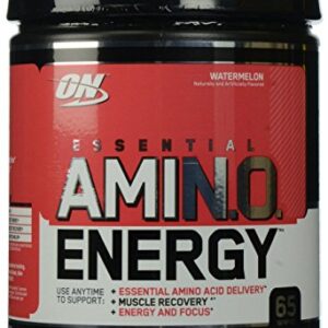 Optimum Nutrition Essential Amino Energy with Green Tea and Green Coffee Extract, Flavor: Watermelon, 65 Servings