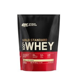 optimum nutrition 100 whey gold standard vanilla ice cream