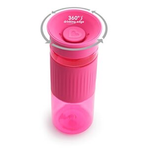 Munchkin® Miracle® 360 Spill Proof Sippy Cup, 24 Ounce, Pink – Great for Toddlers, Big Kids or Adults