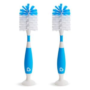 Munchkin® Bristle™ Bottle Brush, Blue, 2 Pack