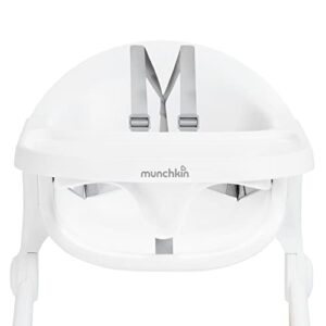 Munchkin® Float™ Easy Clean Foldable Baby High Chair - Compact Modern Design Great for Small Spaces