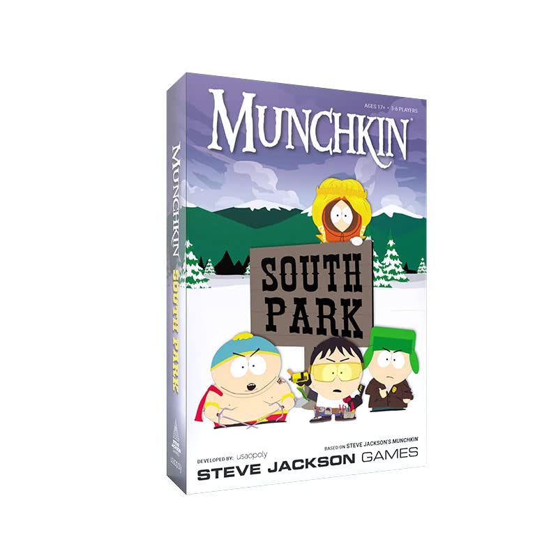 USAOPOLY Munchkin South Park | Card Game Featuring South Park Characters | Based on The Steve Jackson Munchkin Games | Officially-Licensed Comedy Central & South Park Board Game & Merchandise.