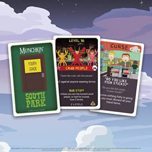 USAOPOLY Munchkin South Park | Card Game Featuring South Park Characters | Based on The Steve Jackson Munchkin Games | Officially-Licensed Comedy Central & South Park Board Game & Merchandise.