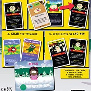 USAOPOLY Munchkin South Park | Card Game Featuring South Park Characters | Based on The Steve Jackson Munchkin Games | Officially-Licensed Comedy Central & South Park Board Game & Merchandise.