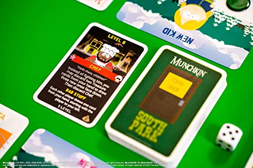 USAOPOLY Munchkin South Park | Card Game Featuring South Park Characters | Based on The Steve Jackson Munchkin Games | Officially-Licensed Comedy Central & South Park Board Game & Merchandise.