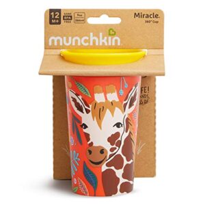 Munchkin® Miracle® 360 Wildlove Sippy Cup, 9 Oz, Giraffe