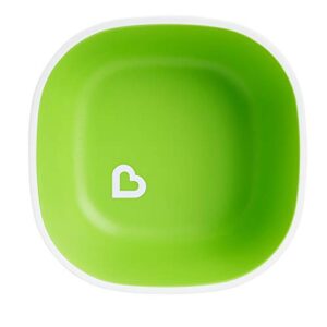 munchkin® splash™ baby and toddler bowl, green