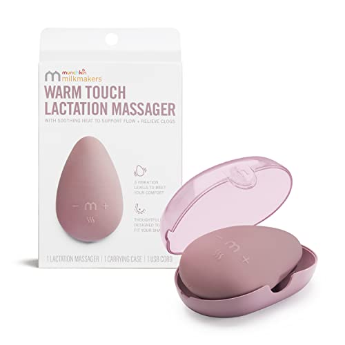 Munchkin® Milkmakers® Warm Touch Heat and Vibration Lactation Massager for Breastfeeding Moms