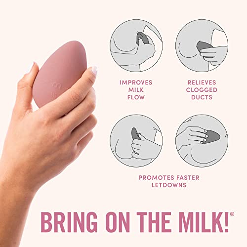 Munchkin® Milkmakers® Warm Touch Heat and Vibration Lactation Massager for Breastfeeding Moms