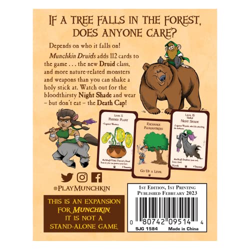 Steve Jackson Games Munchkin Druids