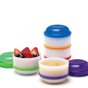 Dr. Brown's Snack-A-Pillar, Snack and Dipping Cups, 4 Count