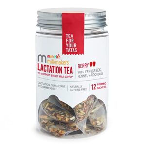 munchkin® milkmakers® lactation tea, berry, 12 count