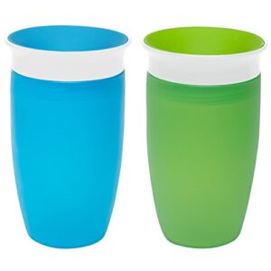 munchkin® miracle 360 sippy cup, green/blue, 2 count