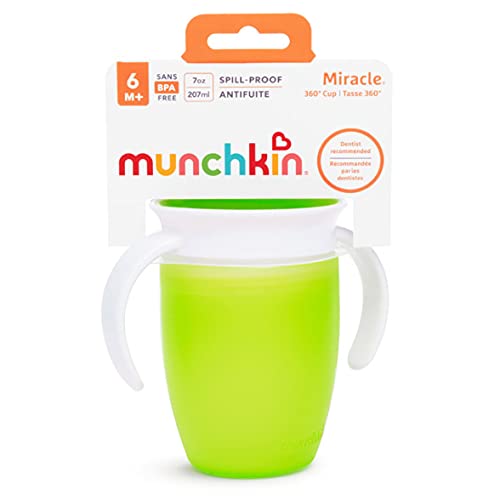 Munchkin Miracle 360 Sippy Cup (Blue/Green 7oz & 14oz)