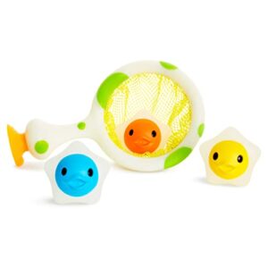 munchkin® catch a glowing star™ glow in the dark scoop and toss baby and toddler bath toy