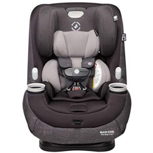 maxi-cosi pria max all-in-one convertible car seat, rear-facing, from 4-40 pounds; forward-facing to 65 pounds; and up to 100 pounds in booster mode, nomad black