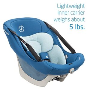 Maxi-Cosi Coral XP Infant Car Seat, Revolutionary 3-Piece Modular Nesting System for a More Comfortable, Intimate & Lightweight Carry, Essential Blue – PureCosi