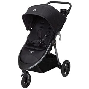 maxi-cosi gia xp 3-wheel stroller, midnight black