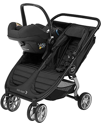 Baby Jogger | Maxi COSI, Be Safe, Cybex Car Seat Adapter |City Mini 2 Double Stroller, City Mini GT2 Double Stroller, Black