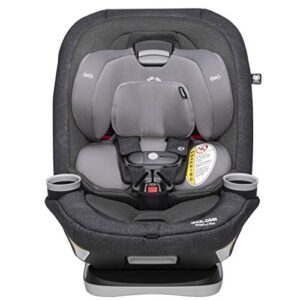 maxi-cosi magellan xp max all-in-one convertible car seat with 5 modes & magnetic chest clip, nomad black