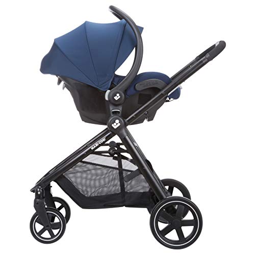 Maxi-Cosi Zelia 5-In-1 Modular Travel System, Aventurine Blue