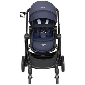 Maxi-Cosi Zelia 5-In-1 Modular Travel System, Aventurine Blue