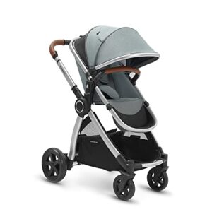 Mompush Ultimate2 Baby Stroller with Removable Bassinet - Full-Size Baby Strollers for Comfortable Outings with Baby - Toddler Stroller with Reversible Stroller Seat - Smooth Glide Bassinet Stroller