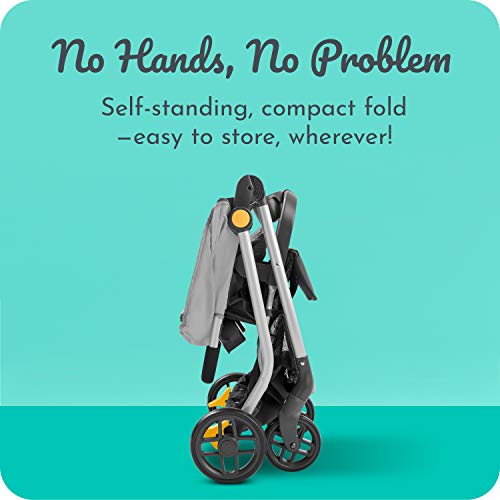 Century Stroll On 4-Wheel Lightweight Stroller, Metro