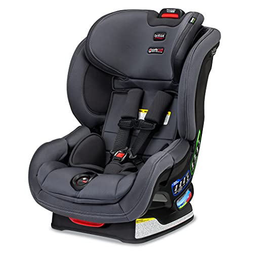 Britax Boulevard ClickTight Convertible Car Seat, Cool N Dry Charcoal - Cooling & Moisture Wicking Fabric