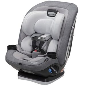 maxi-cosi magellan max all-in-one convertible car seat with 5 modes and magnetic chest clip, nomad grey