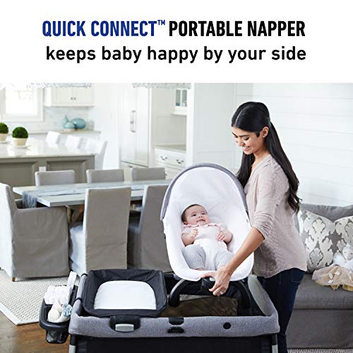 Graco Pack 'n Play FoldLite Playard | Lightweight Travel Pack 'n Play with Easy, Compact Fold, Remi