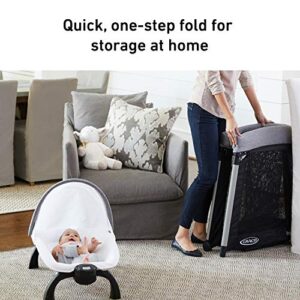 Graco Pack 'n Play FoldLite Playard | Lightweight Travel Pack 'n Play with Easy, Compact Fold, Remi