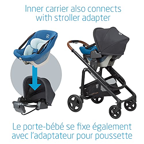 Maxi-Cosi Coral XP Inner Carrier Stroller Adapter, Black