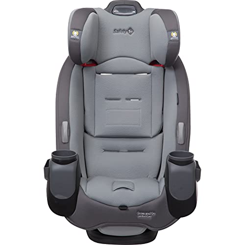 Safety 1st Grow and Go Comfort Cool All-in-One Convertible Car Seat, Rear-Facing 5-50 lbs, Forward-Facing 22-65 lbs, and Belt-Positioning Booster 40-100 lbs, Tide Pool