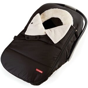 skip hop winter car seat cover, stroll & go, black