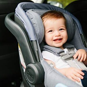 Vista V2 Stroller -Stella (Grey Brushed mélange/Silver/Chestnut Leather) + MESA Infant Car Seat - Jake (Black)