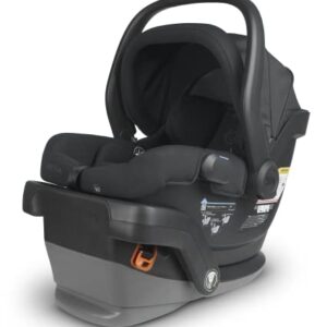 Cruz V2 Stroller - Jake (Charcoal/Carbon/Black Leather) + MESA V2 Infant Car Seat - Jake (Charcoal)