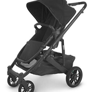 Cruz V2 Stroller - Jake (Charcoal/Carbon/Black Leather) + MESA V2 Infant Car Seat - Jake (Charcoal)