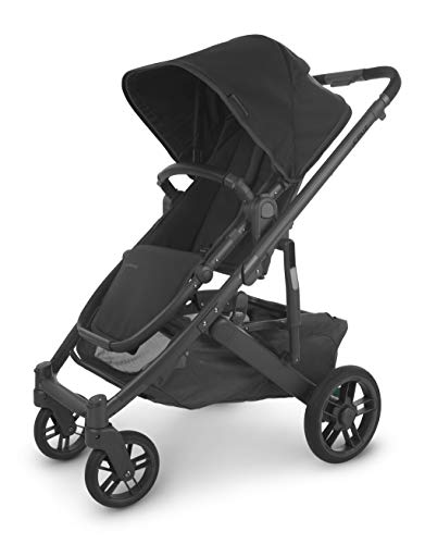 Cruz V2 Stroller - Jake (Charcoal/Carbon/Black Leather) + MESA V2 Infant Car Seat - Jake (Charcoal)