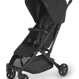 MINU V2 Stroller-Jake (Charcoal/Carbon/Black Leather)+ Travel Bag for MINU and MINU V2