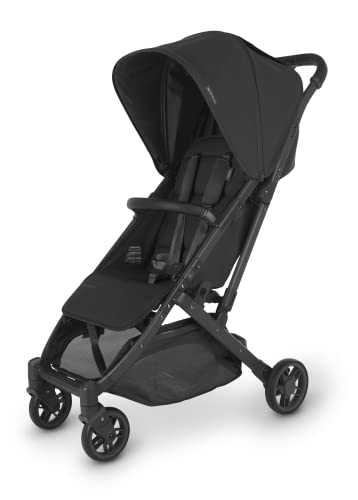 MINU V2 Stroller-Jake (Charcoal/Carbon/Black Leather)+ Travel Bag for MINU and MINU V2