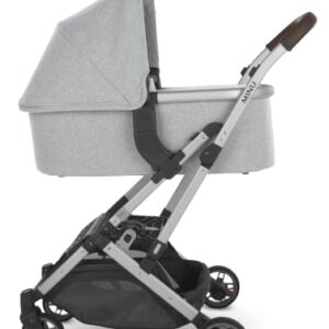 MINU V2 Stroller-Jake (Charcoal/Carbon/Black Leather)+ Adapter for Bassinet/MESA + Bassinet - Jake (Charcoal/Carbon)