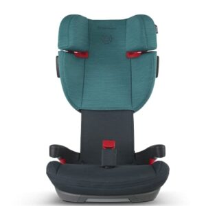 UPPAbaby ALTA Booster Seat - Sasha (Grey Melange/Pink Accent) + Extra Cup Holder for ALTA