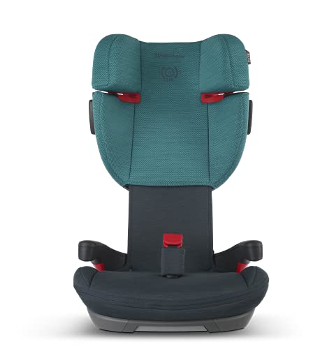 UPPAbaby ALTA Booster Seat - Sasha (Grey Melange/Pink Accent) + Extra Cup Holder for ALTA