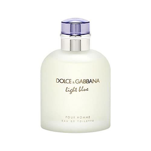 Dolce & Gabbana Light Blue for Men Eau de Toilette Spray, 4.2 Ounce (Tester/Plain Box)