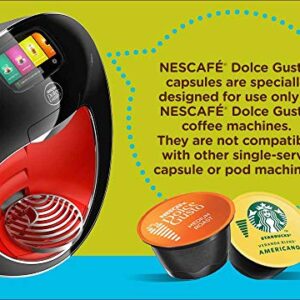 Dolce Gusto Nescafe Coffee Pods, Americano, Capsules, 16 Count, Pack of 3