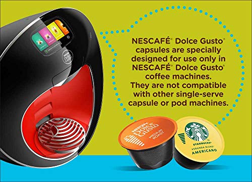 Dolce Gusto Nescafe Coffee Pods, Americano, Capsules, 16 Count, Pack of 3